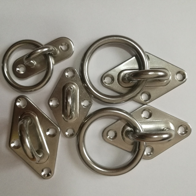 Oval Eye Plate with Ring - Buy eye plate, stainless steel eye plate ...